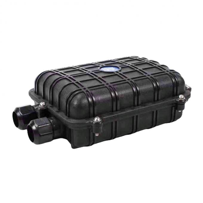 Outdoor 12 To 96 Core Aerial Fiber Splice Enclosure 1in 1out