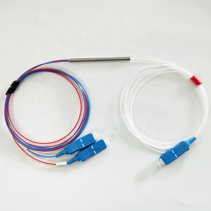 1x2 PON FBT Fiber Optic Coupler Splitter