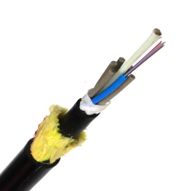 Non Metallic 200M Span ADSS Fiber Optic Cable 144Core Single Mode
