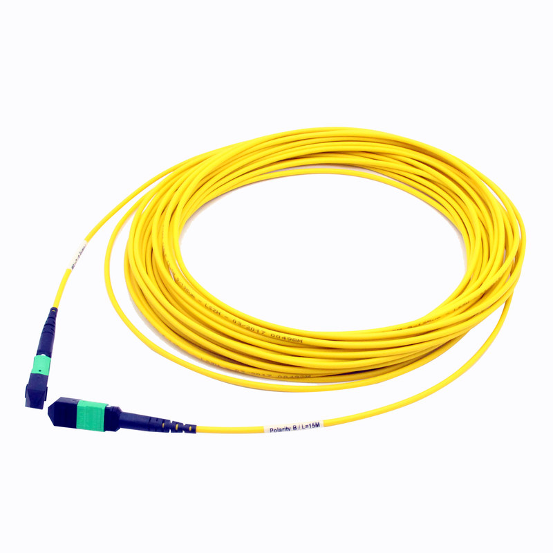 Single Mode MTP Conector 8F MPO MTP Patch Cord 1 To 30 Meter