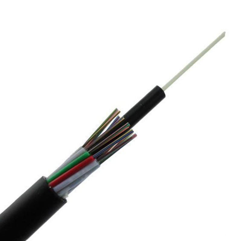 Outdoor Aerial GYFTY 48 Core Optical Fiber Cable With FRP Strength Member