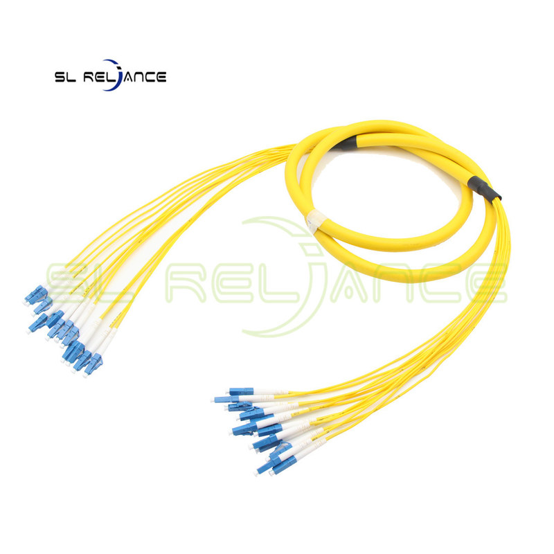 FTTB Simplex Fiber Optic Patch Cord , Indoor SM SC Fiber Jumpers