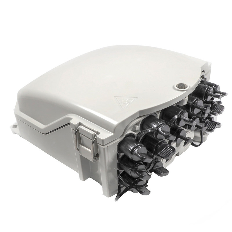ROHS 16 Cores Ftth Distribution Box FTTA Fibre Optic Cable Junction Box