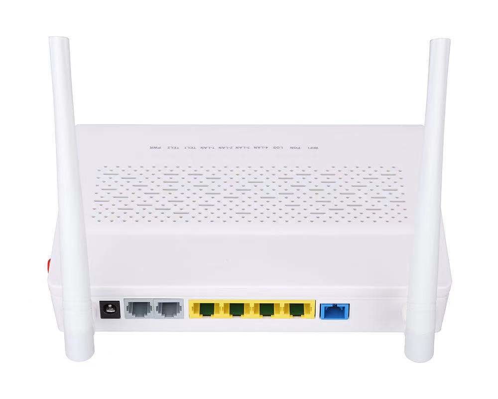 Dual Channel Epon Optical Network Unit ONU Moderm 4GE + 2POTS + 2.4G ...
