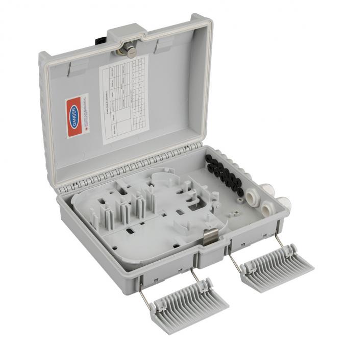 IP65 Waterproof Outdoor Fiber Optic NAP Box 12 Port Fiber Termination Box