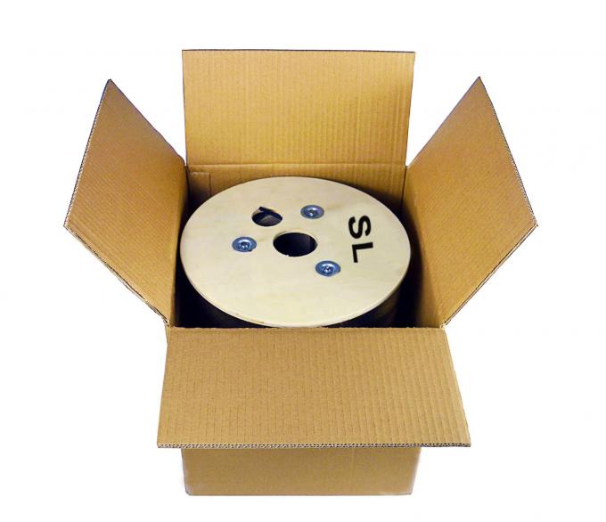 1 Core G.652D Flat FTTH Drop Fiber Optic Cable 2F Single Mode LSZH Sheath