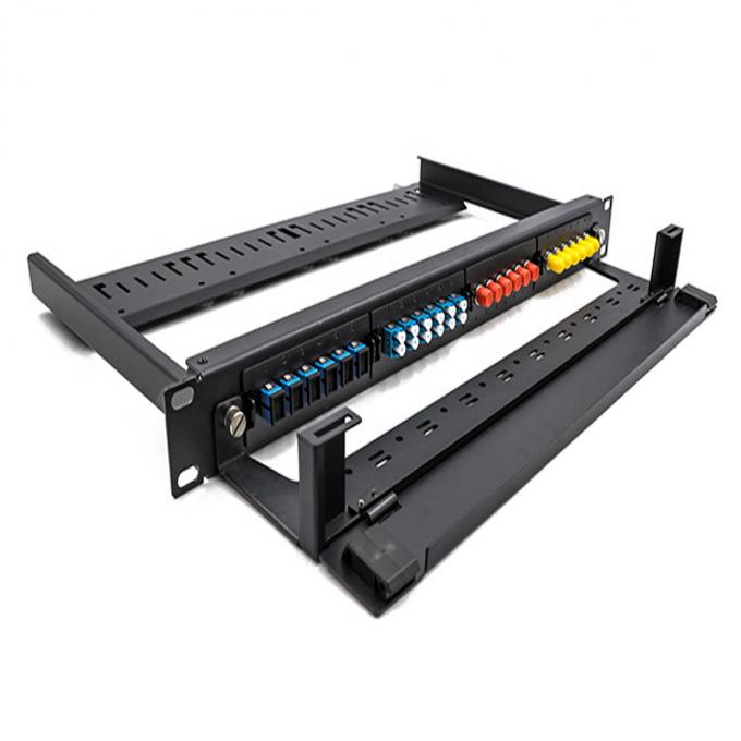 Removable 1U MPO MTP Rack Mount Patch Panel Cabinet Dismountable ODF ...