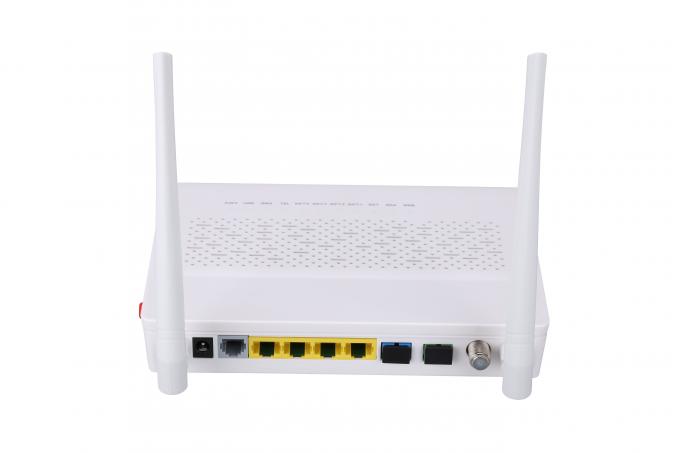 FTTH GEPON ONU Modem Optical Network Terminal With 1GE3FE+1 CATV Port ...